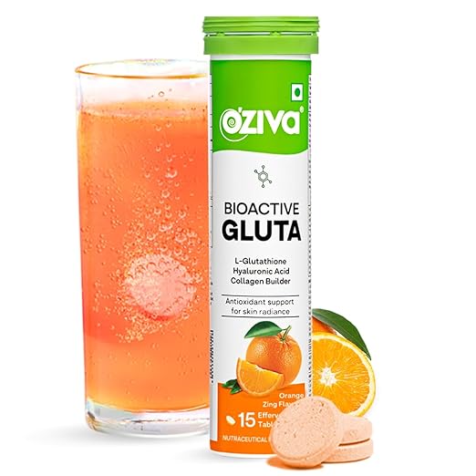 Oziva Bioactive Glutathione Tablets For Radiant Skin - 15 Effervescent
