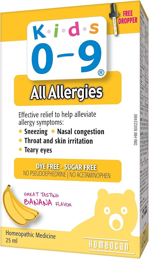 Kids 0 - 9 Allergy 25ml
