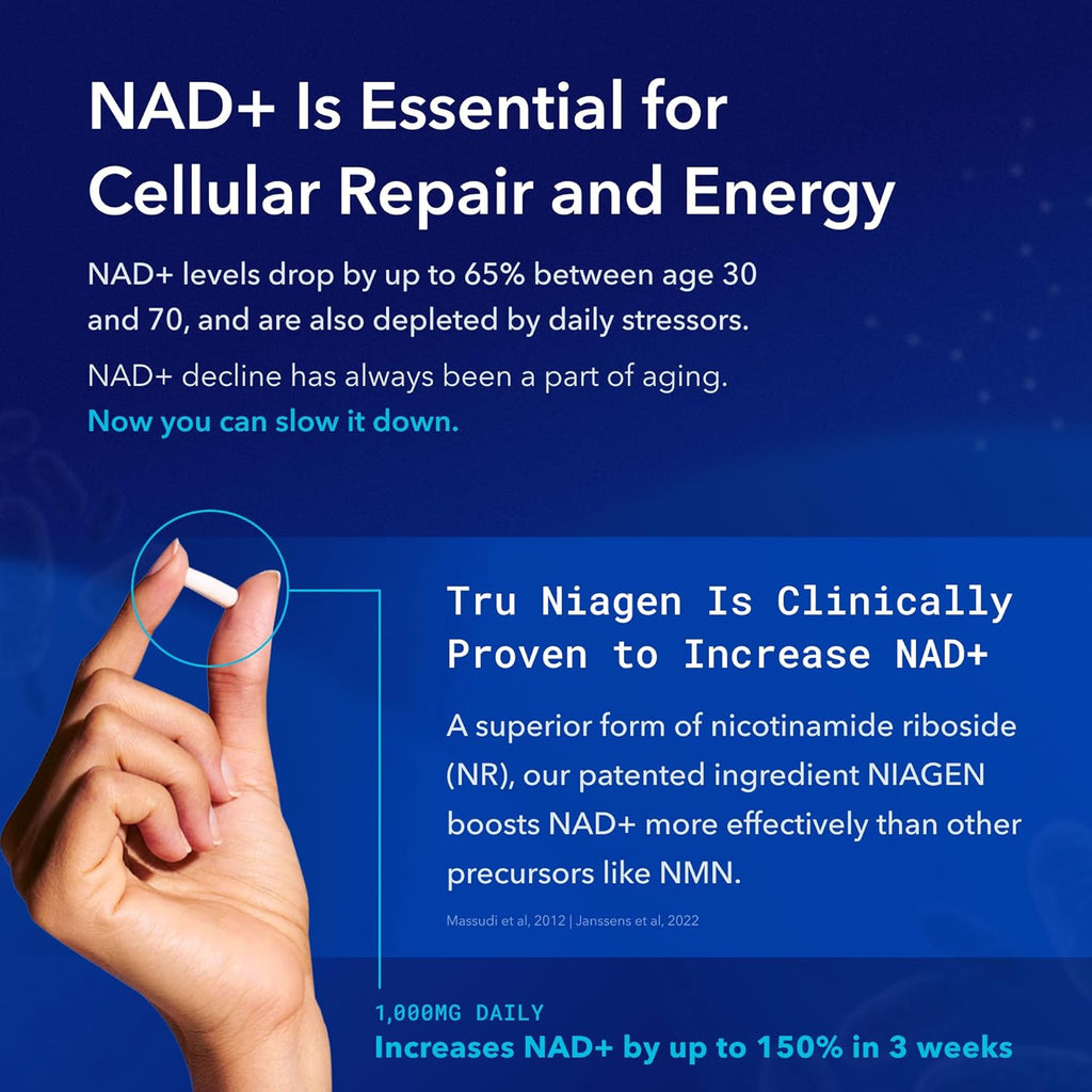 Buy TRU NIAGEN PRO NAD+ Supplement for Anti Aging and Cell Regeneration ...