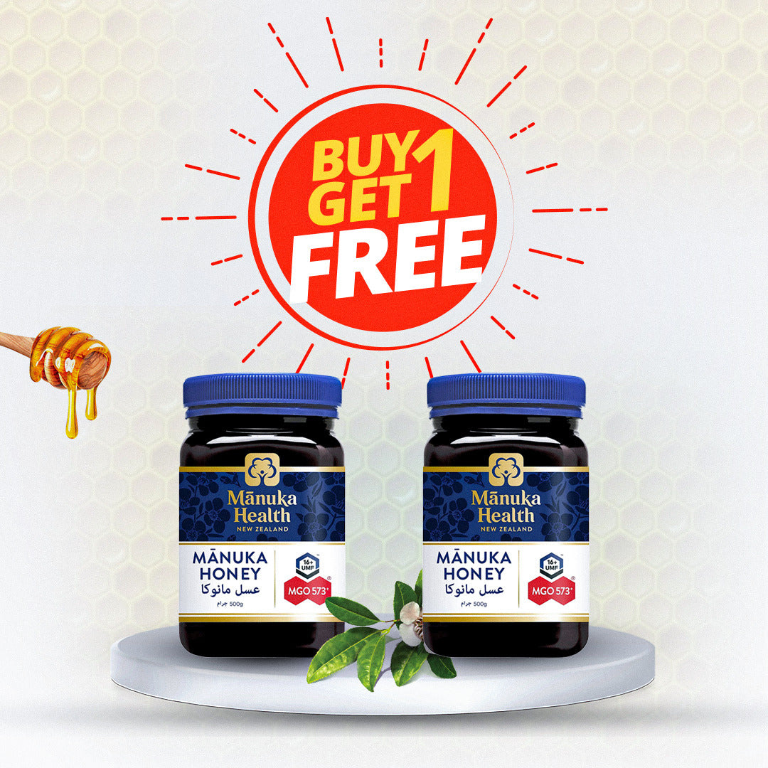 Buy Manuka Health MGO 573+ Manuka Honey, UMF 16, 500g Buy One Get One in Bahrain| Manama – Kuwa ...